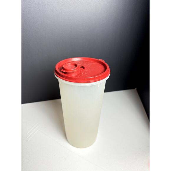 Tupperware | Kitchen | Vintage Tupperware Sheer Cup Canister Pitcher ...